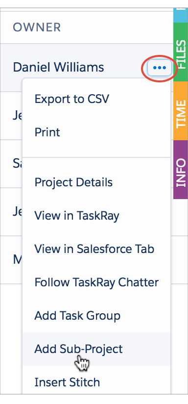 Project Hierarchy – TaskRay
