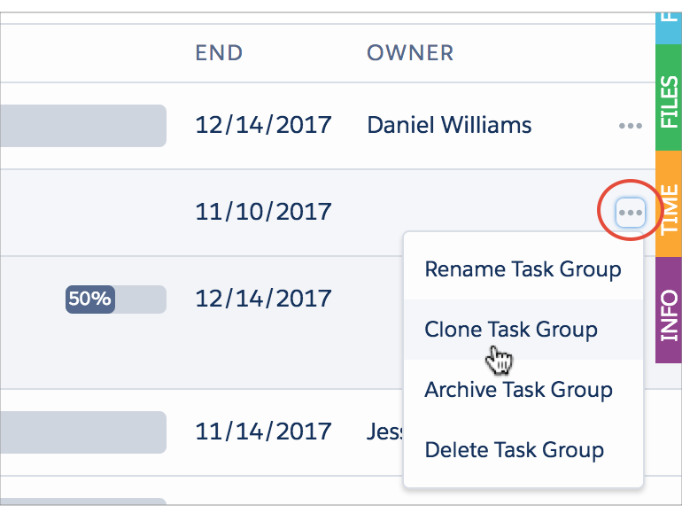 Clone Task Groups – TaskRay