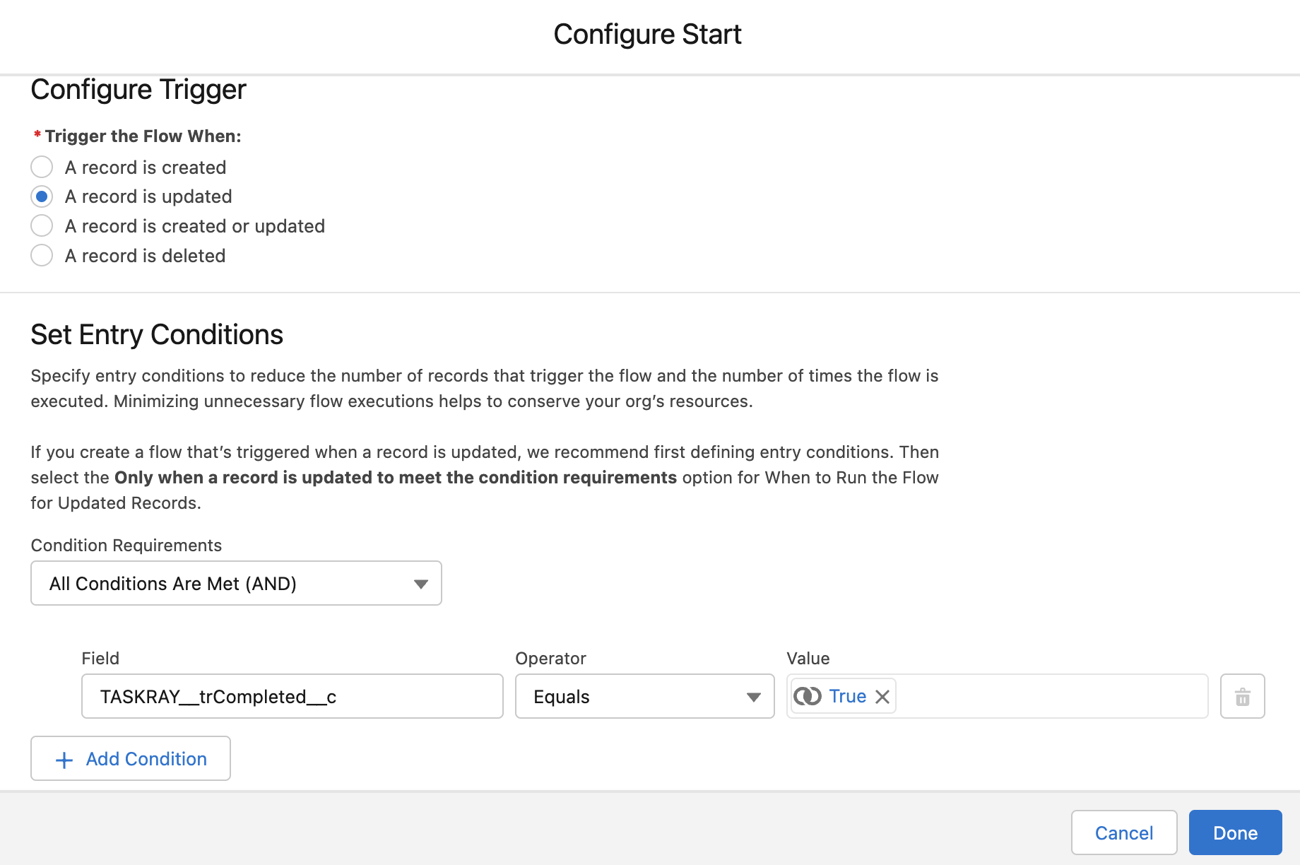 Automatically Archive Projects Using Flow – TaskRay