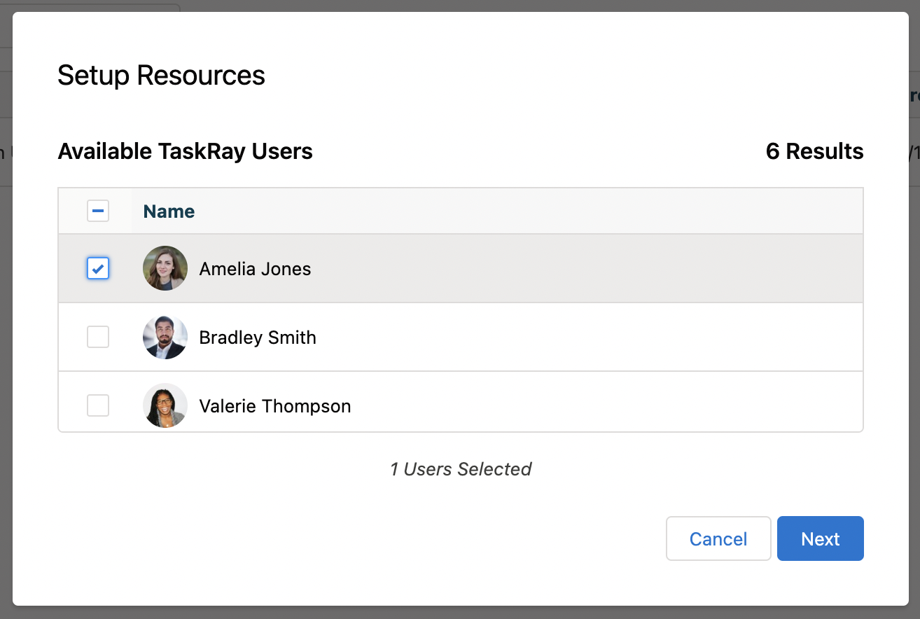 Manage Resources – TaskRay