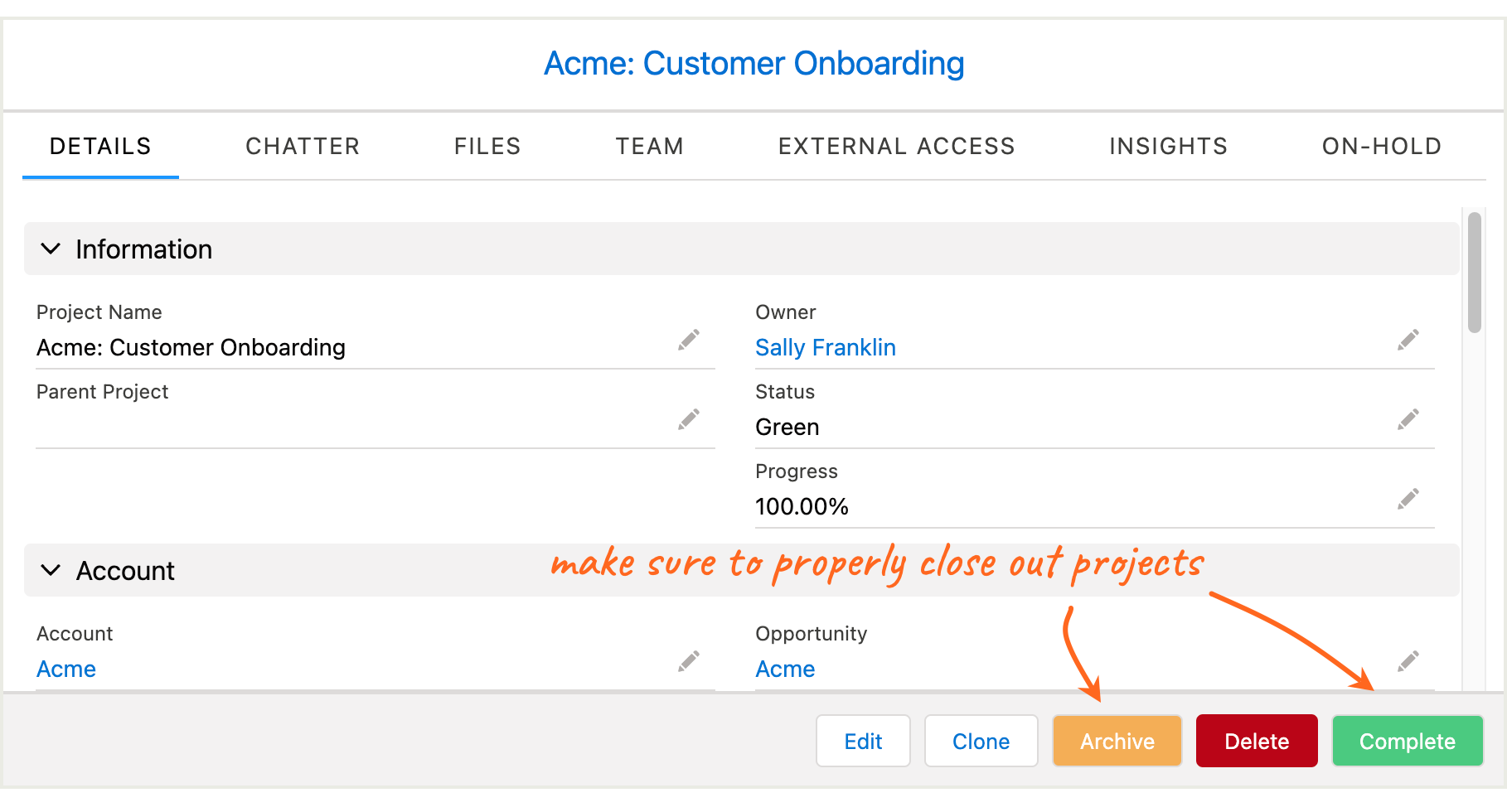 Collaboration Hub: Internal User Guide – TaskRay