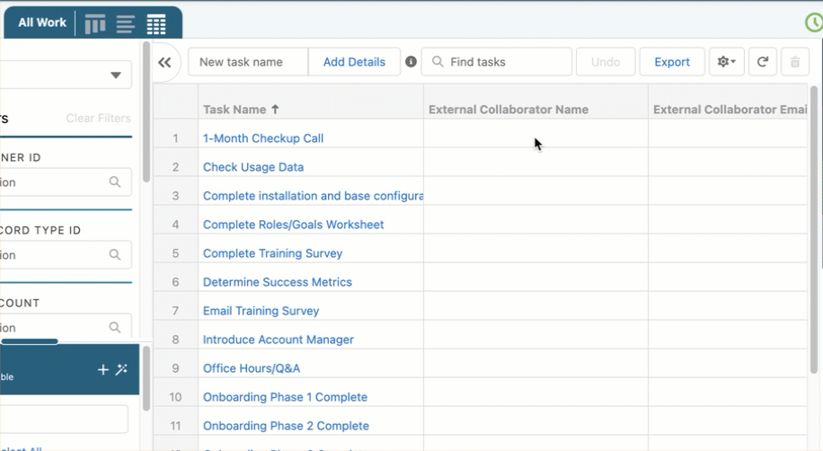 Collaboration Connect: Internal User Guide – TaskRay