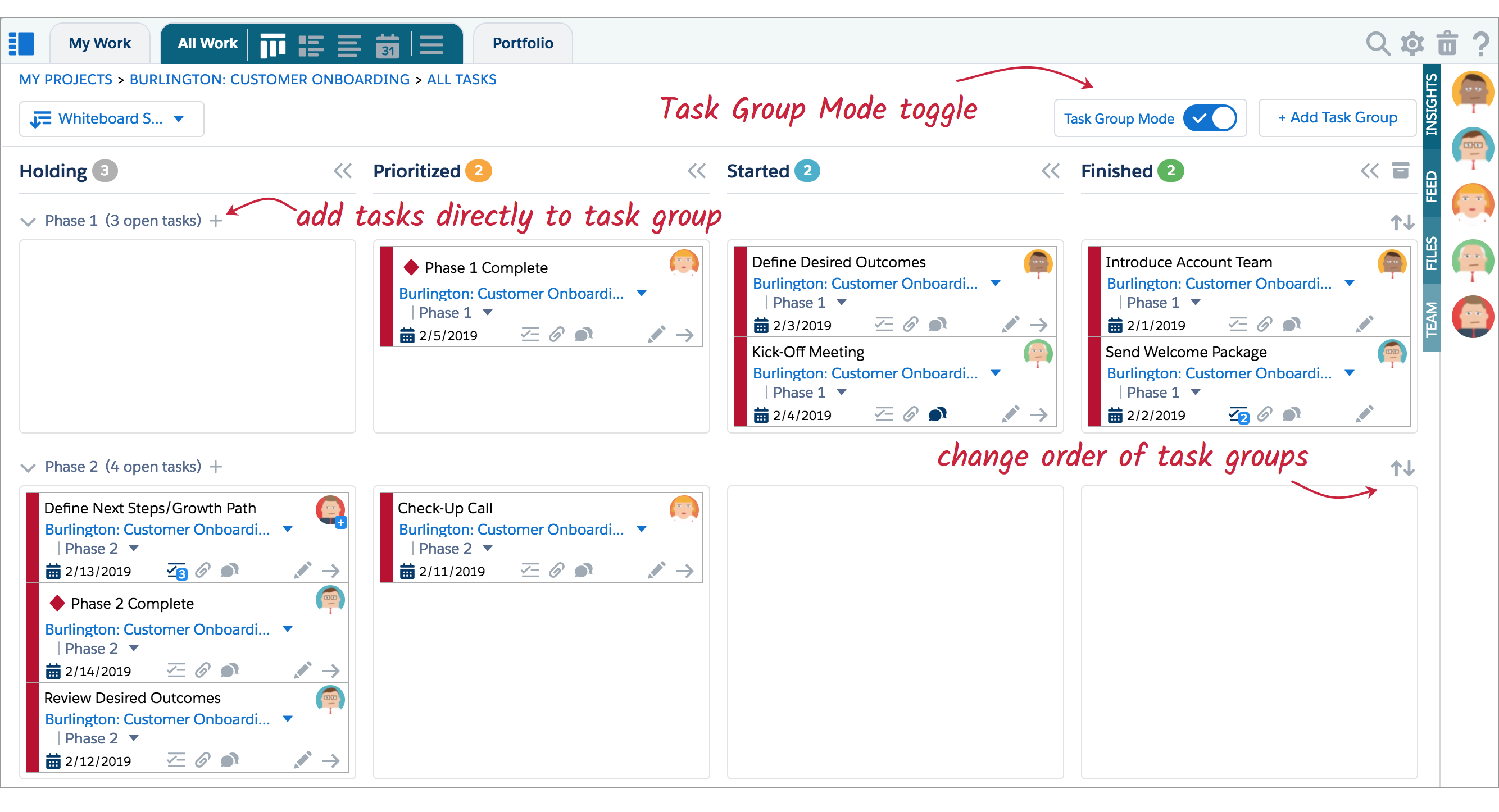 Kanban View – TaskRay