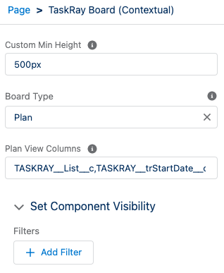 TaskRay Lightning Components Catalog – TaskRay